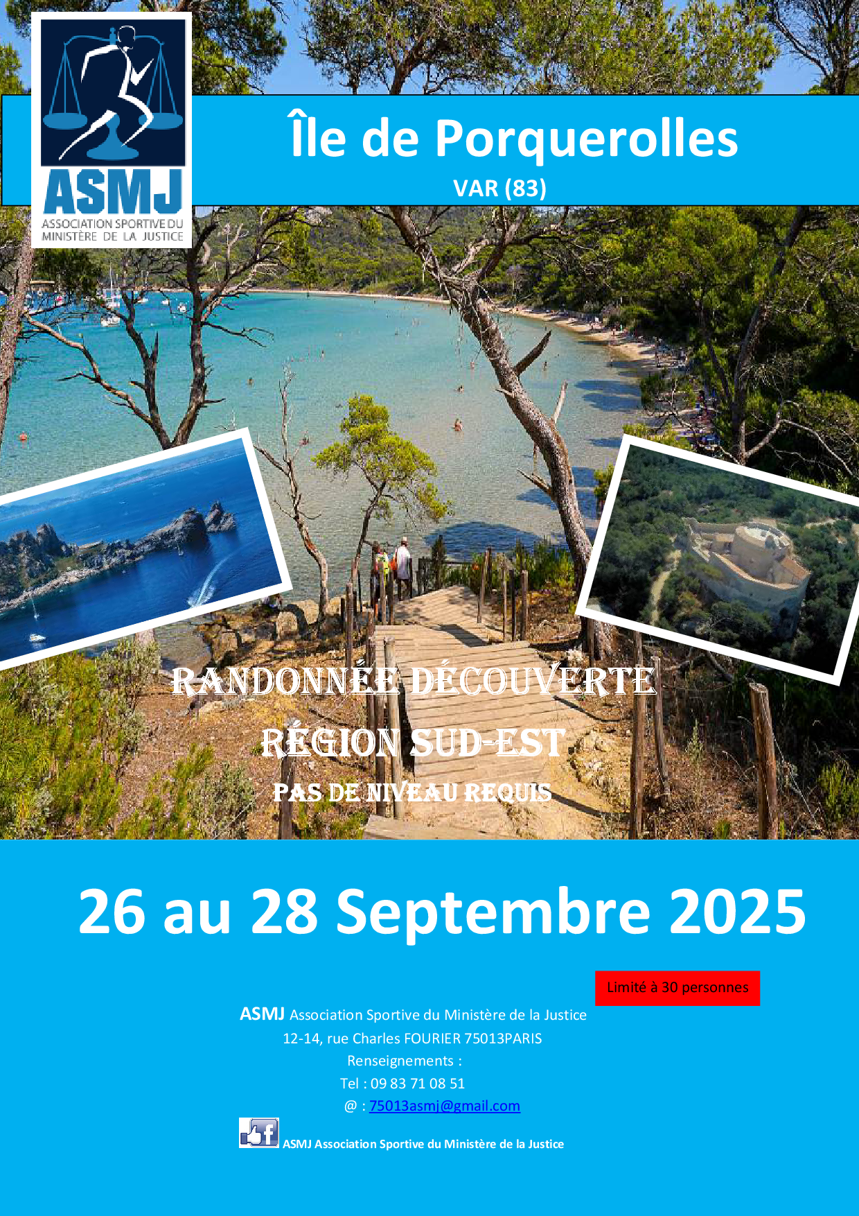 Randonnées Porquerolles – ASMJ